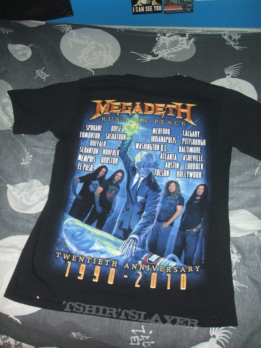 Megadeth Holy Wars... The Punishment Due single artwork - Special Rust ...