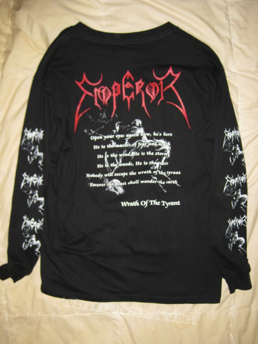 Emperor Wrath Of The Tyrant longsleeve shirt | TShirtSlayer TShirt and ...