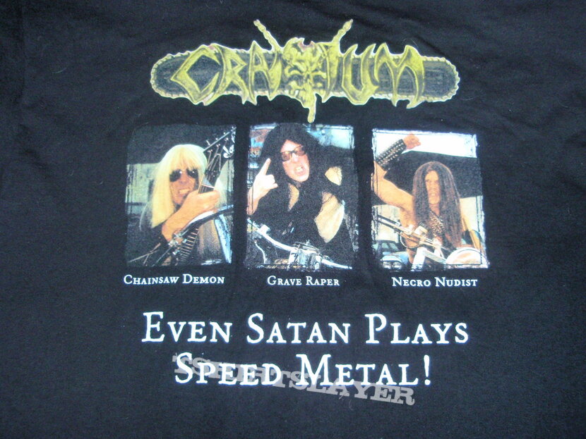 Cranium - Speed Metal Sentance T-shirt | TShirtSlayer TShirt and ...