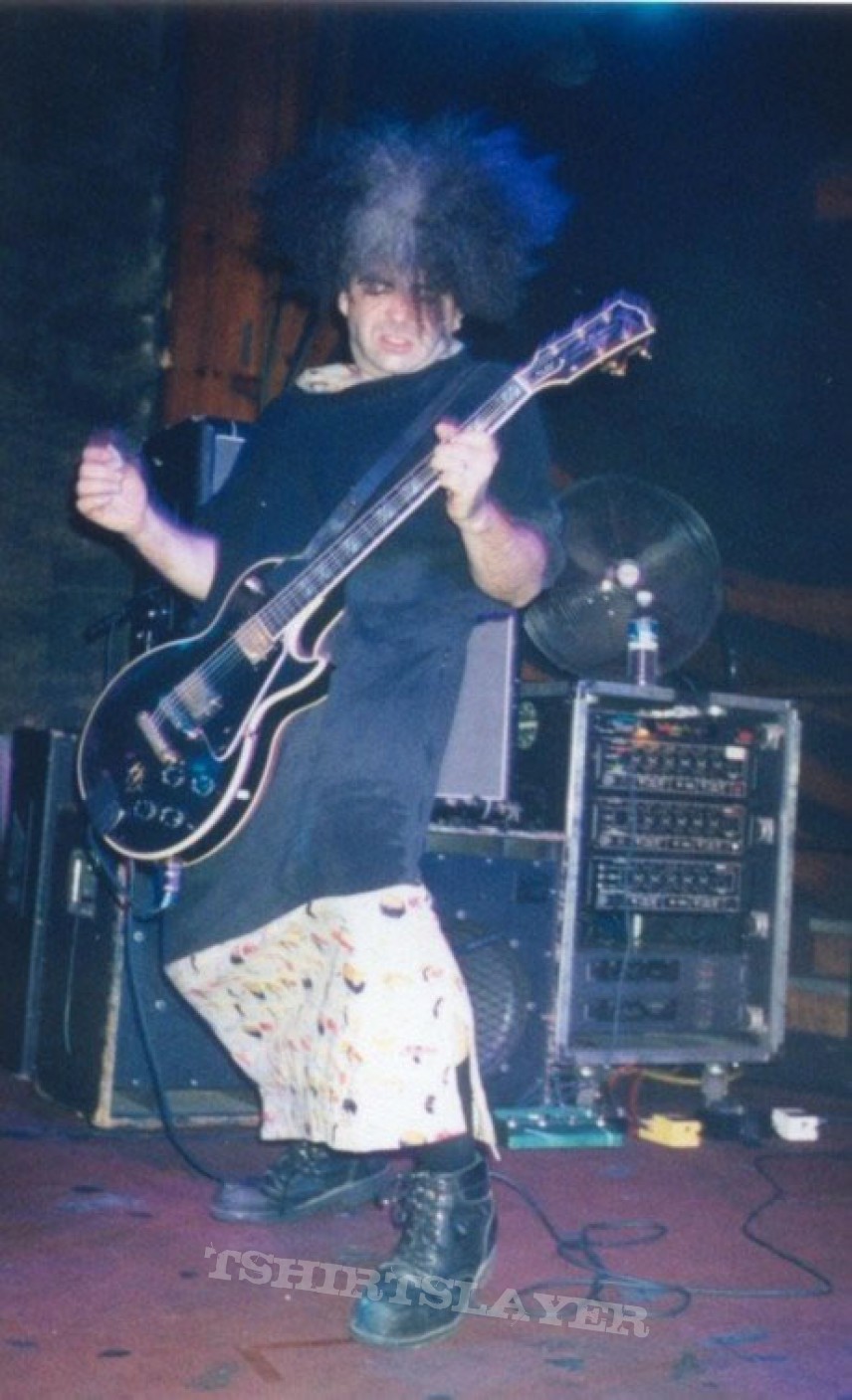 MELVINS FAN CLUB SHIRT GLOW IN THE DARK SKULL AND BONES IMAGE ...