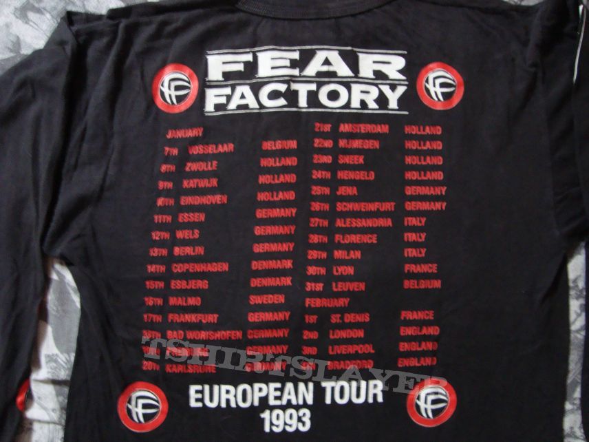 Fear Factory, FEAR FACTORY - tour TShirt or Longsleeve (dana_goll's ...