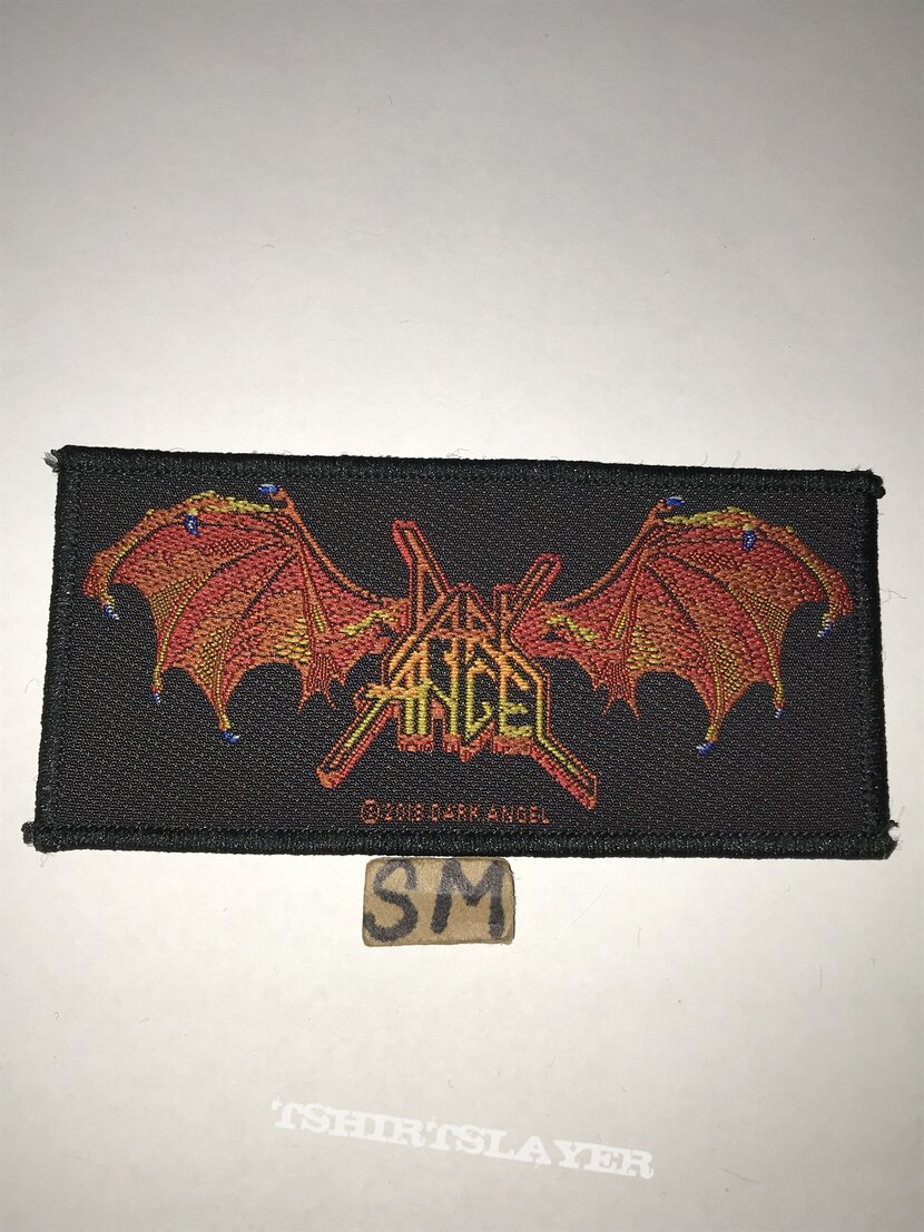 Dark Angel mini strip logo patch | TShirtSlayer TShirt and BattleJacket ...