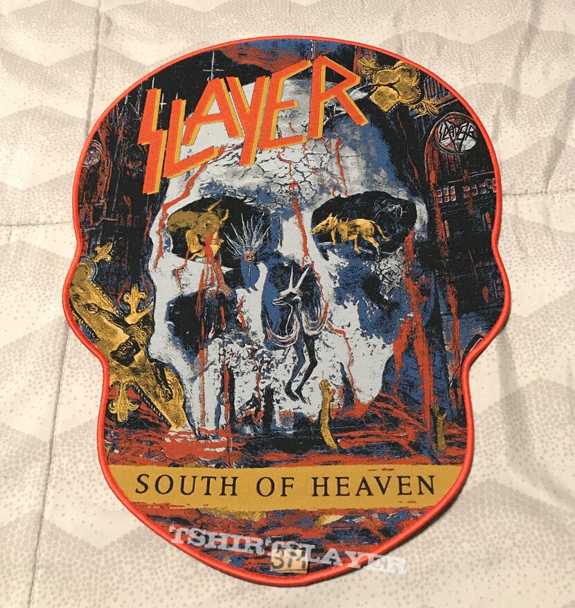 Slayer South Of Heaven backpatches | TShirtSlayer TShirt and BattleJacket Gallery