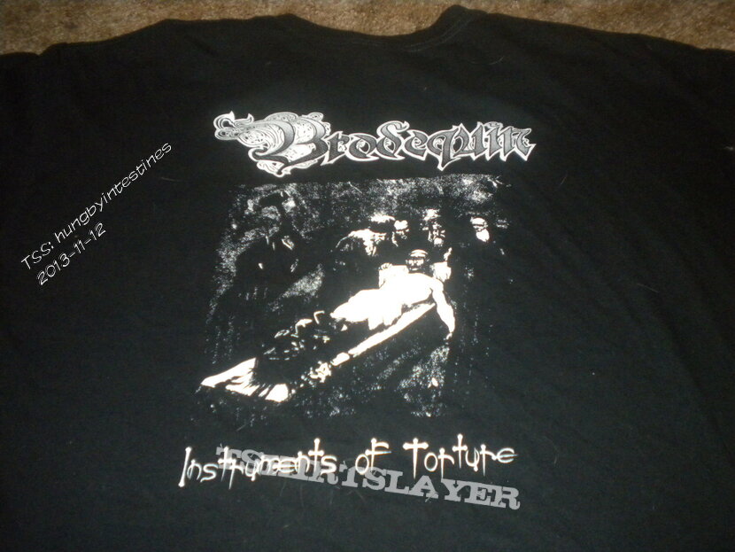Brodequin, Instruments Of Torture, Shirt | TShirtSlayer TShirt and ...