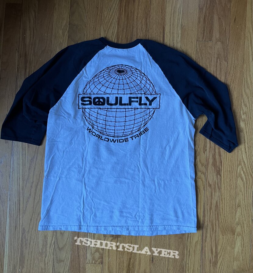 Soulfly - Tribe raglan | TShirtSlayer TShirt and BattleJacket Gallery