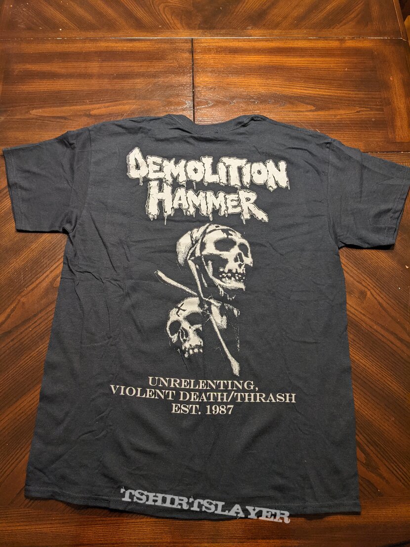 Demolition Hammer 2021 Skull Fracturing Nightmare | TShirtSlayer TShirt ...