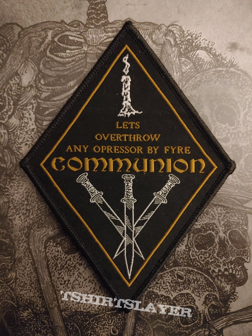Communion - Patch | TShirtSlayer TShirt and BattleJacket Gallery