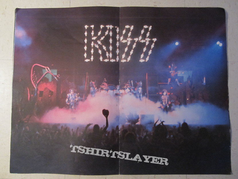 Kiss - Destroyer (Tour Program) | TShirtSlayer TShirt and BattleJacket ...