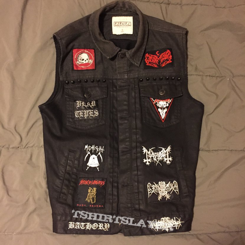 Conqueror Denim Battle Jacket | TShirtSlayer TShirt and BattleJacket ...