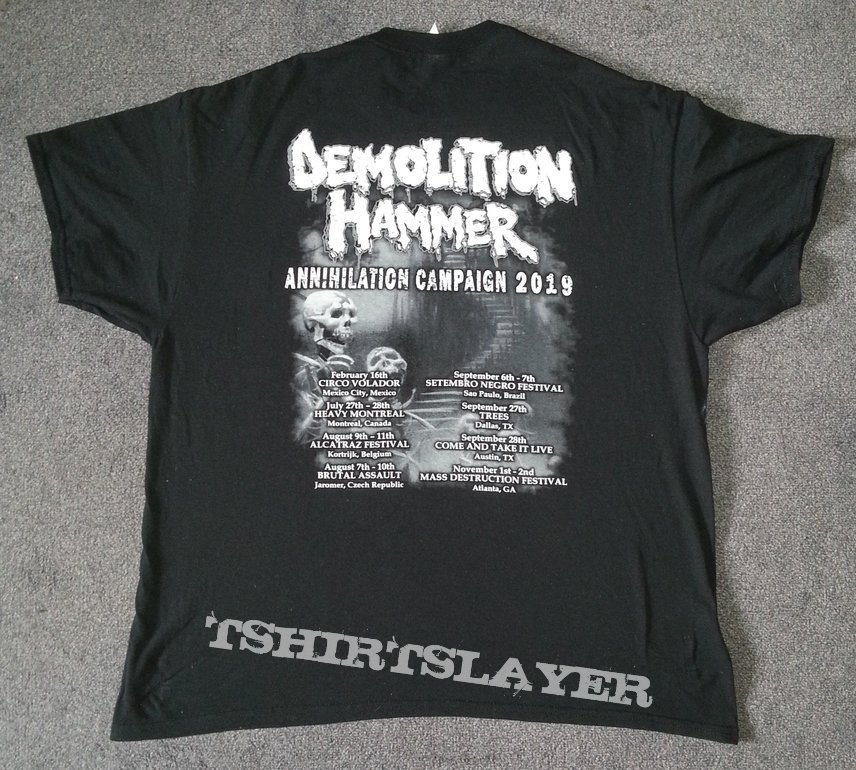 Demolition Hammer, Demolition Hammer Shirt TShirt or Longsleeve ...