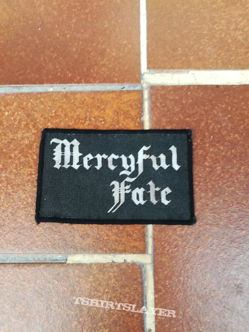 Vintage Mercyful Fate Logo Patch (printed) | TShirtSlayer TShirt and BattleJacket Gallery
