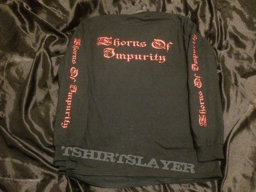 Lord Kaos Unofficial Thorns Of Impurity Ls Tshirtslayer Tshirt And