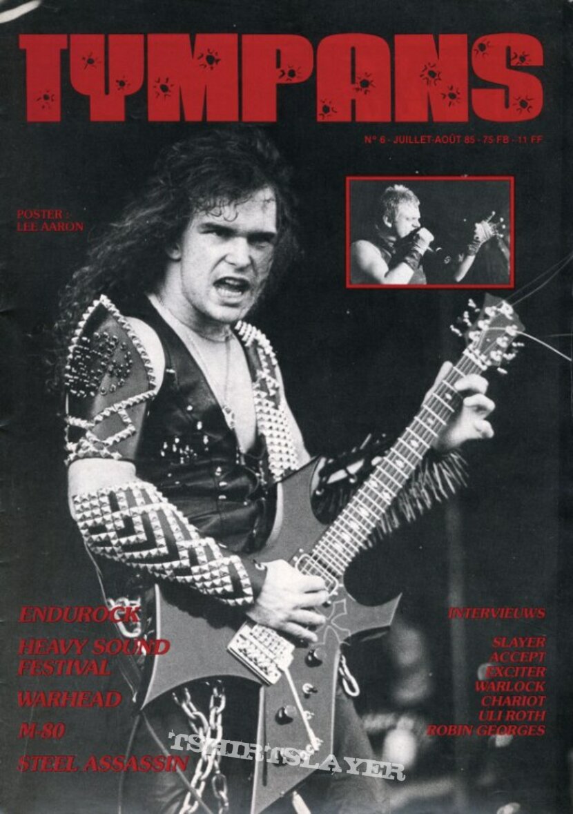 SLAYER- magazine covers | TShirtSlayer TShirt and BattleJacket Gallery
