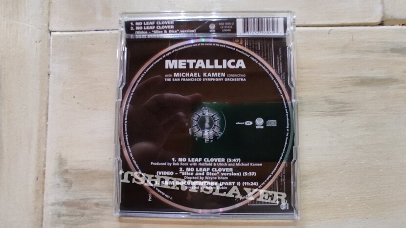 Metallica With Michael Kamen Conducting The San Francisco Symphony Orchestra – No Leaf Clover ...