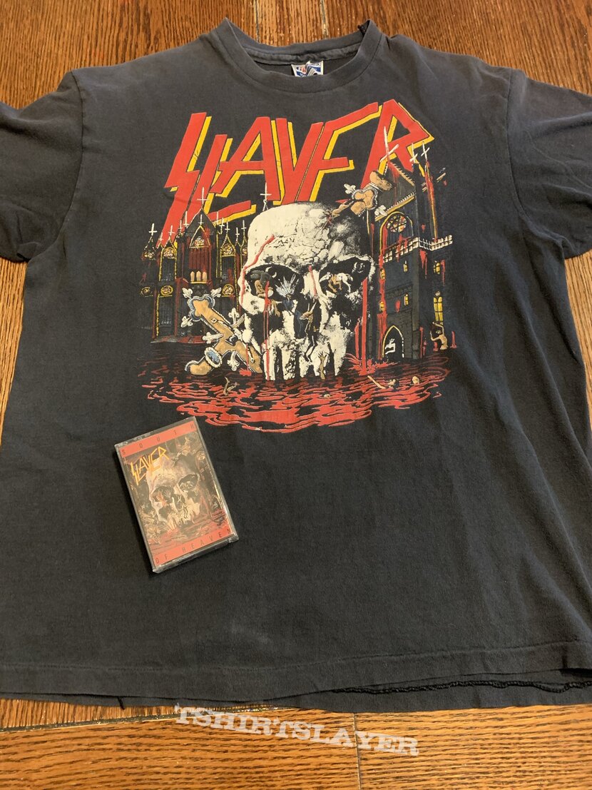 Slayer South of Heaven World Sacrifice Tour shirt | TShirtSlayer TShirt and BattleJacket Gallery