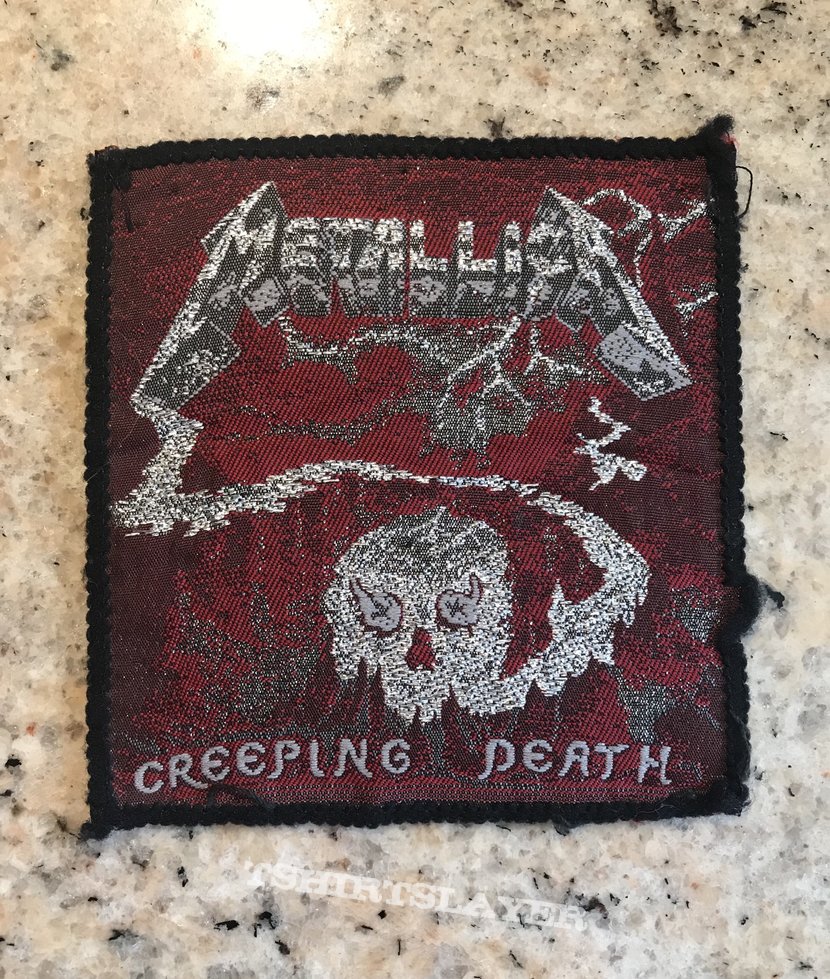 Metallica, Metallica - Creeping Death Patch Patch (Left Hand Patch's ...