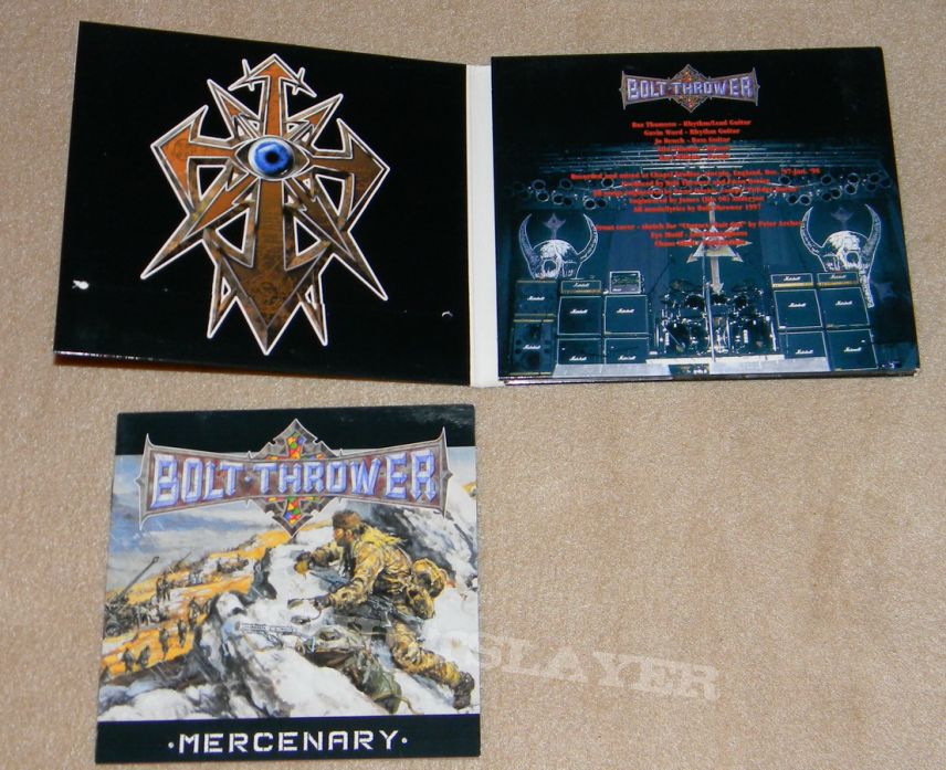Bolt Thrower - Mercenary - orig.Firstpress Digipack CD | TShirtSlayer TShirt and BattleJacket ...