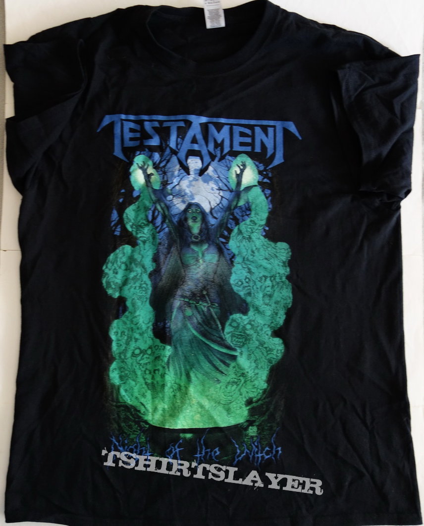 Testament, Testament - Night of the Witch - Tour Shirt TShirt or ...