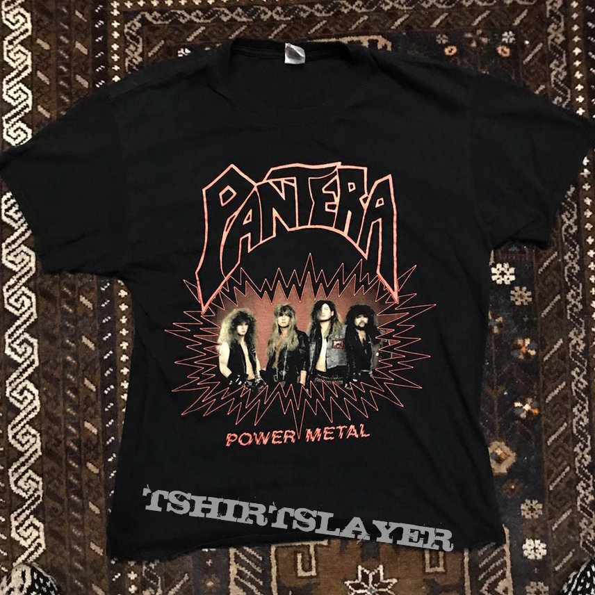 Pantera Power Metal T-Shirt | TShirtSlayer TShirt and BattleJacket Gallery
