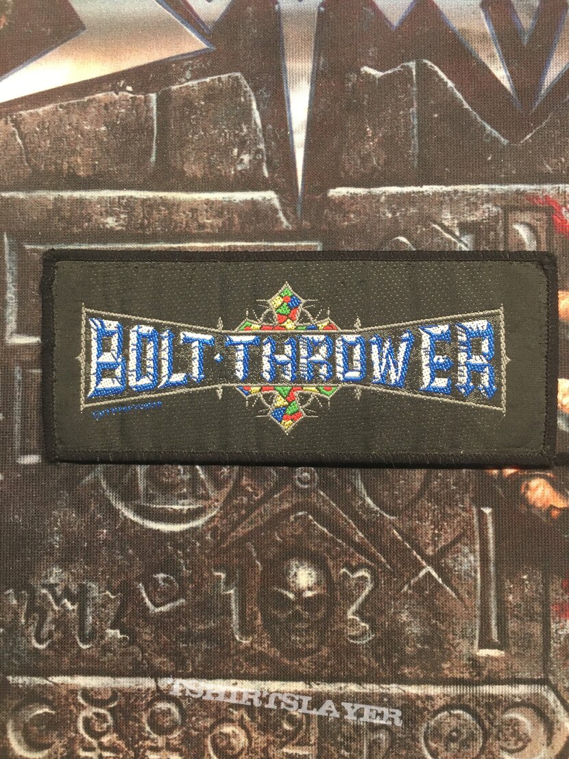 Bolt Thrower, Bolt Thrower Logo Patch Patch (Bonesaw's) | TShirtSlayer Bolt Thrower, Bolt Thrower Logo Patch Patch (Bonesaw's) | TShirtSlayer