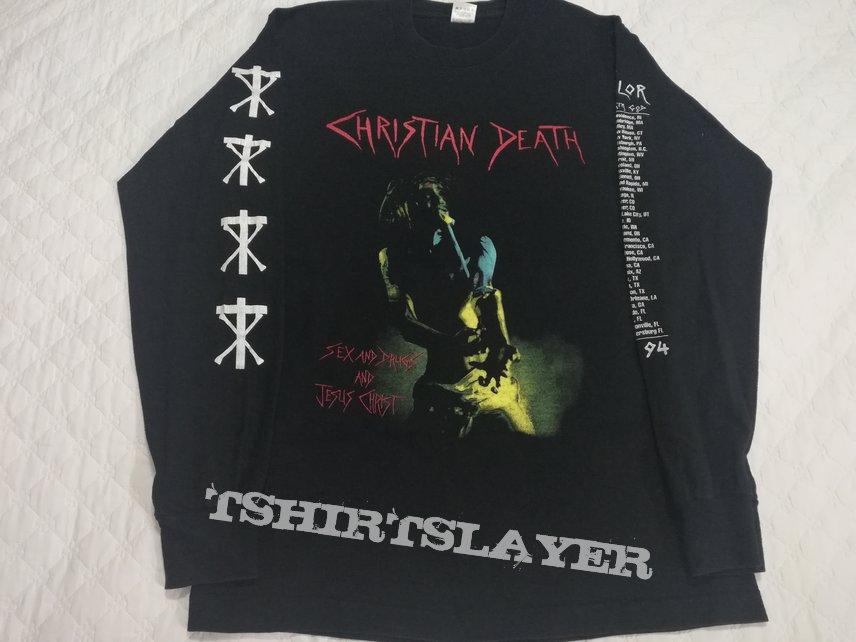 Christian Death Sex And Drugs And Jesus Christ Tshirtslayer Tshirt