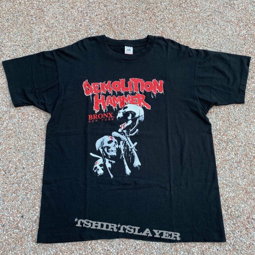 1992 Demolition Hammer Epidemic of Violence XL | TShirtSlayer TShirt ...