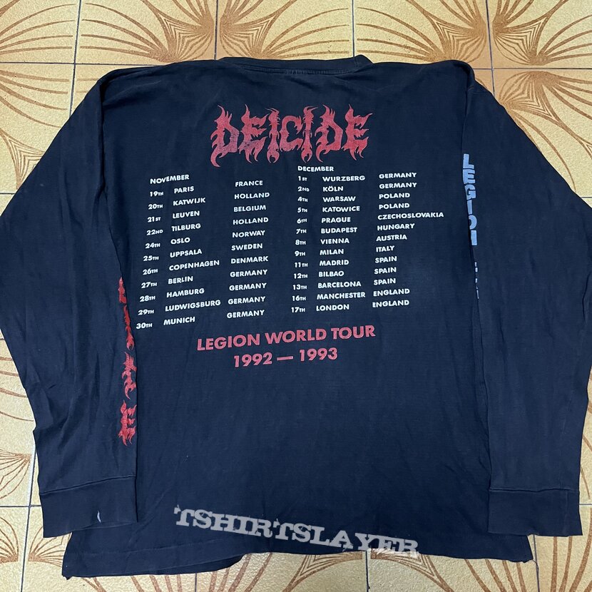92’ Deicide Legion Tour LS XL | TShirtSlayer TShirt and BattleJacket Gallery