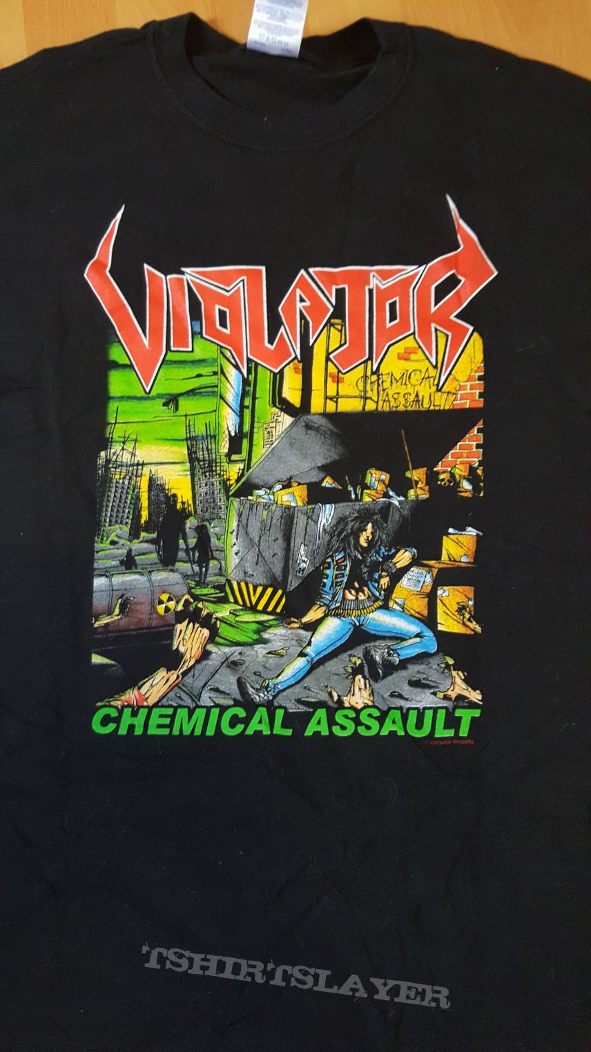 Violator Violator Chemical Assault Tshirt Or Longsleeve Satanic