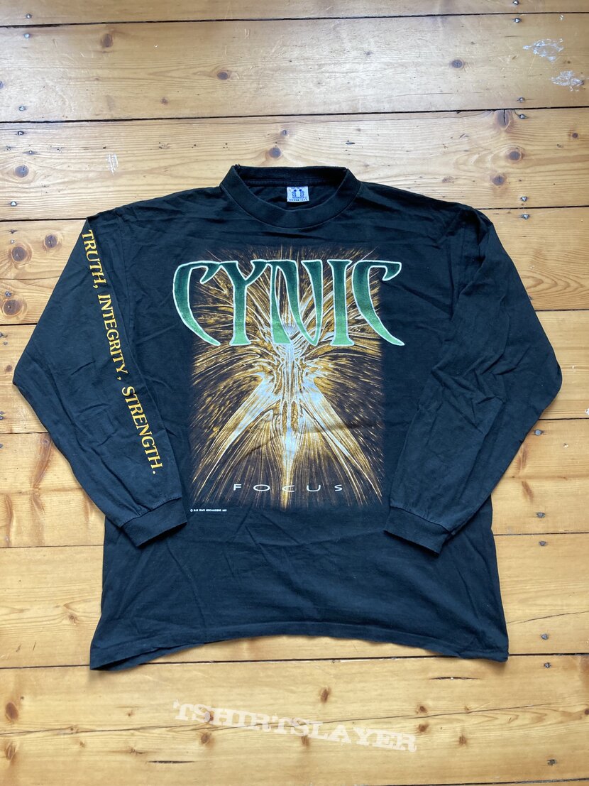 Cynic - Focus Dynamo Festival 1994 Longsleeve Shirt | TShirtSlayer TShirt and BattleJacket Gallery