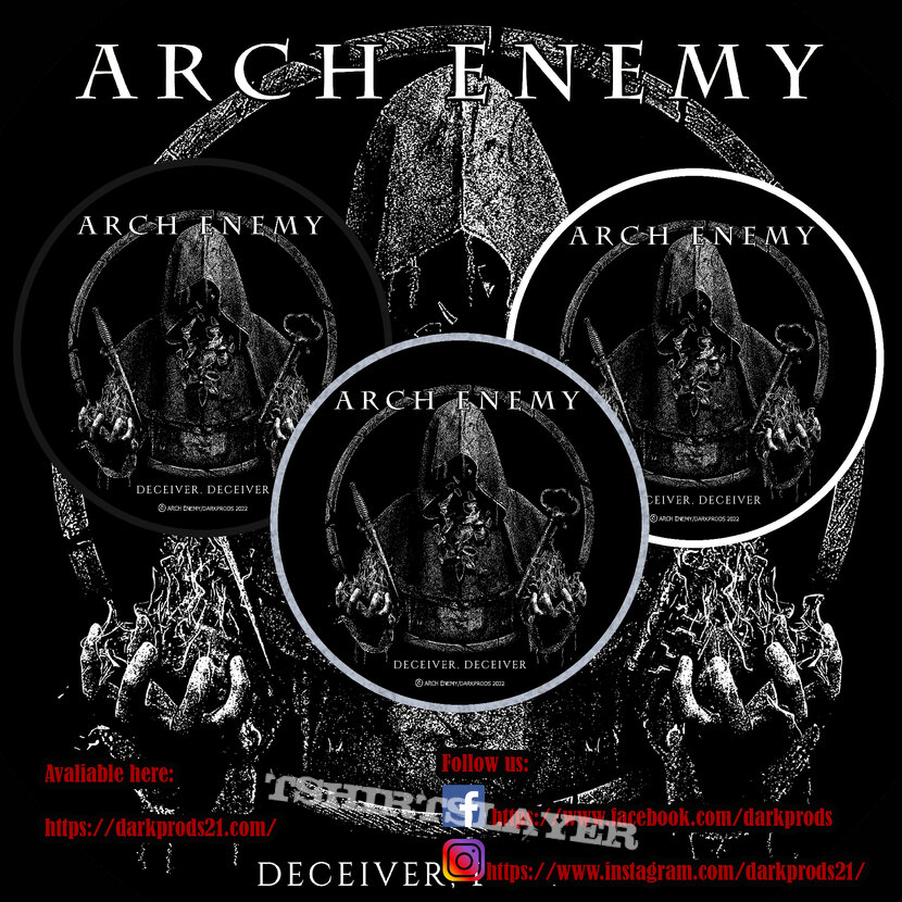 Arch Enemy official patch | TShirtSlayer TShirt and BattleJacket Gallery
