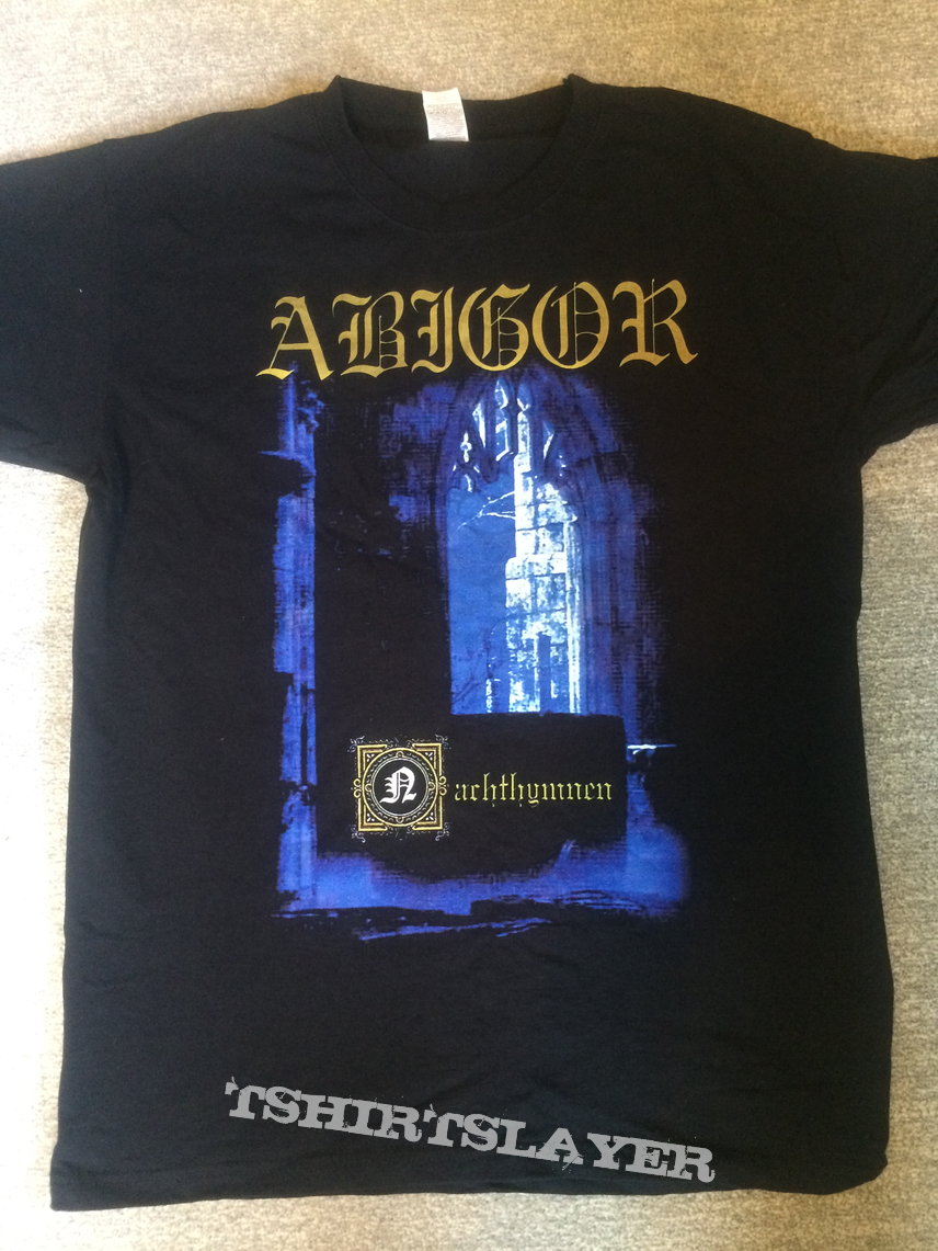 Abigor - Nachthymnen shortsleeve t-shirt 2019 | TShirtSlayer TShirt and ...