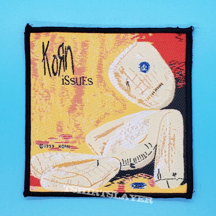 Korn "Issues" patch | TShirtSlayer TShirt and BattleJacket Gallery
