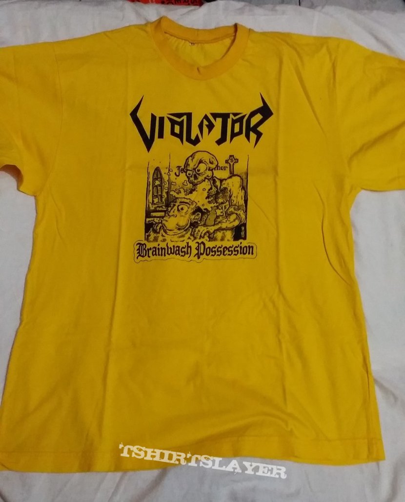 Violator Brainwash Possession Tshirtslayer Tshirt And Battlejacket