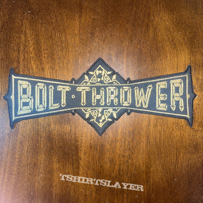 Bolt Thrower, Bolt Thrower Logo Patch (LeatherRebel6455's) | TShirtSlayer Bolt Thrower, Bolt Thrower Logo Patch (LeatherRebel6455's) | TShirtSlayer