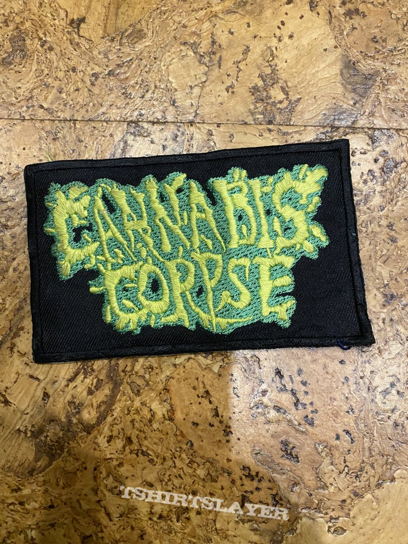 Cannabis Corpse, Cannabis Corpse Logo Patch Patch (sl33pst0n3r's ...