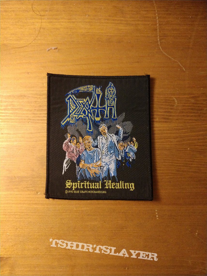Death, Death - Spiritual Healing Vintage Patch Patch (ShowNoMercy's ... Death, Death - Spiritual Healing Vintage Patch Patch (ShowNoMercy's ...