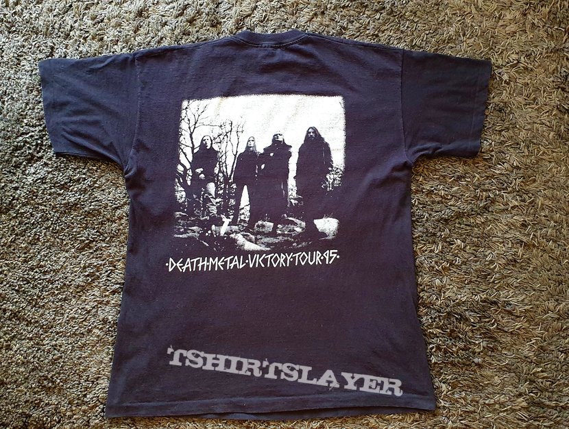 Unleashed- Death Metal Victory Tour, 1995 | TShirtSlayer TShirt and BattleJacket Gallery