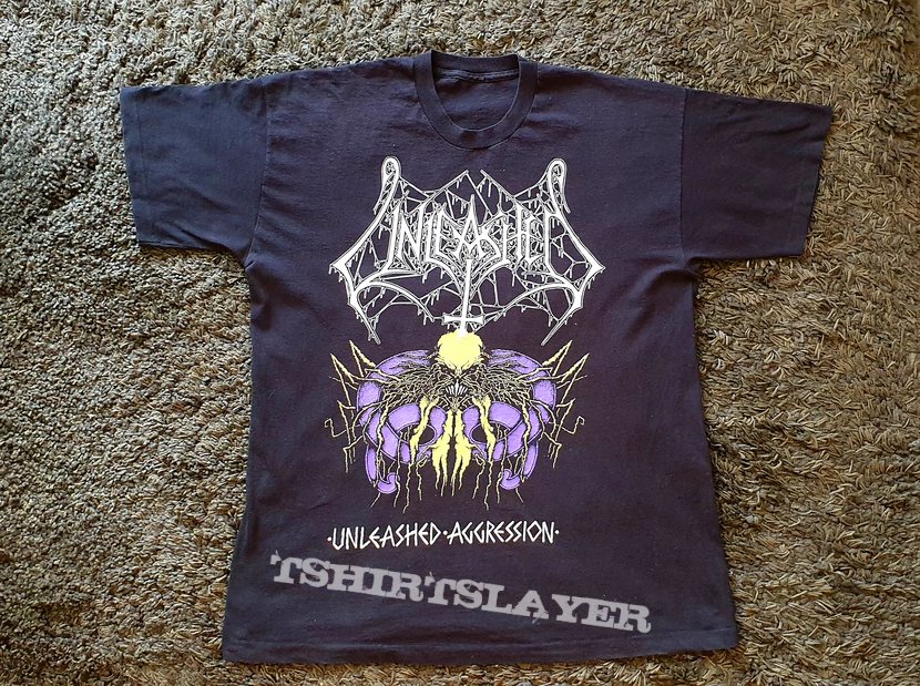 Unleashed- Death Metal Victory Tour, 1995 | TShirtSlayer TShirt and BattleJacket Gallery