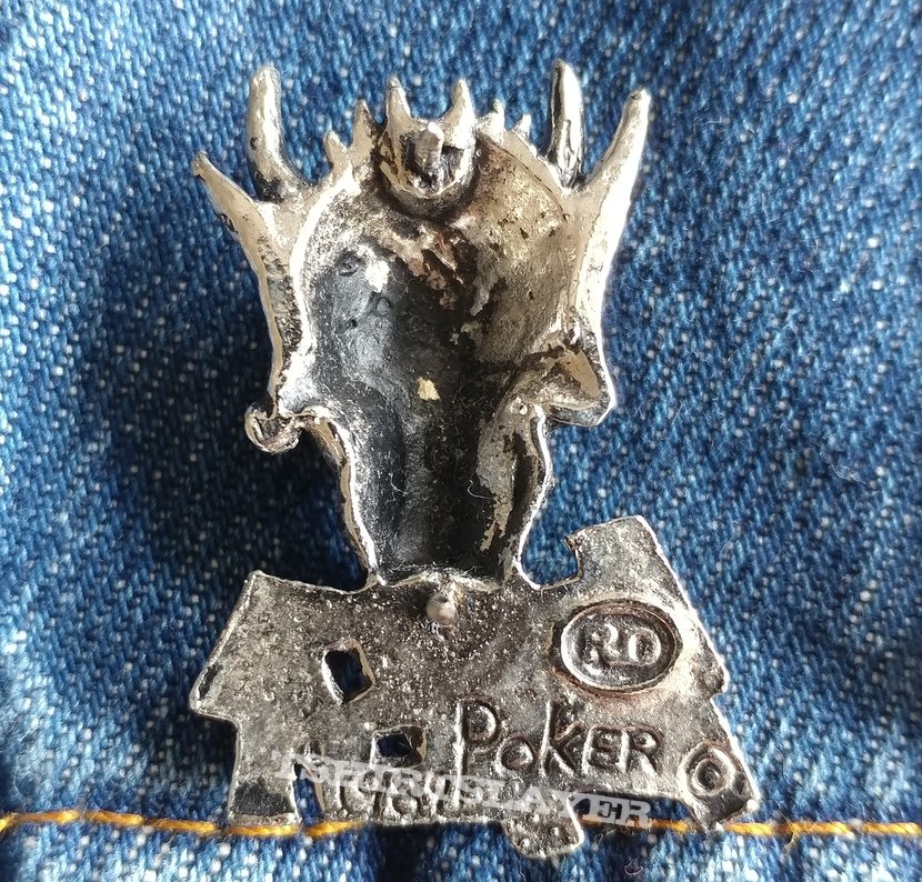 Slayer, Slayer Pin Pin / Badge (SeekingCreepingDeath's) | TShirtSlayer