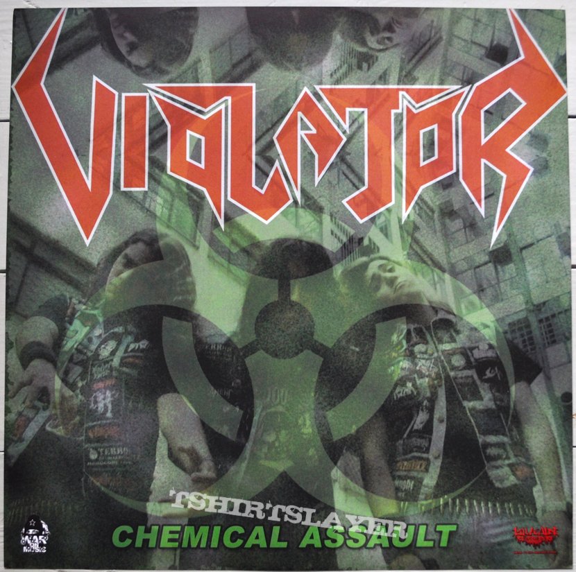 Violator Chemical Assault Original Vinyl Tshirtslayer Tshirt And
