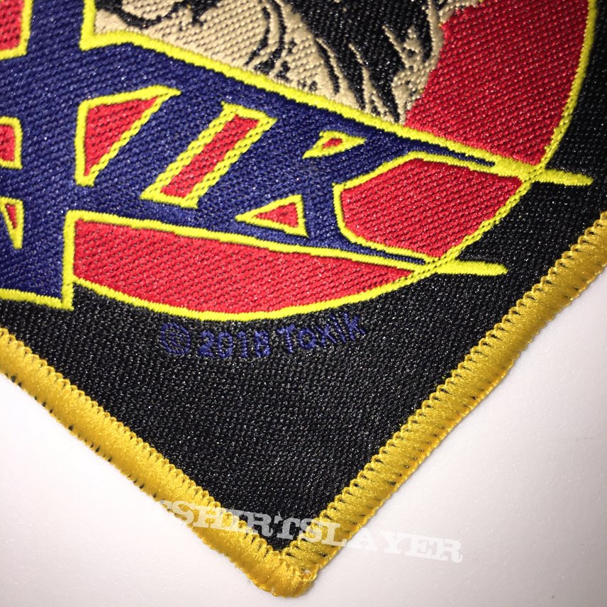 Official Woven Toxik - World Circus Patch Yellow Border | TShirtSlayer ...