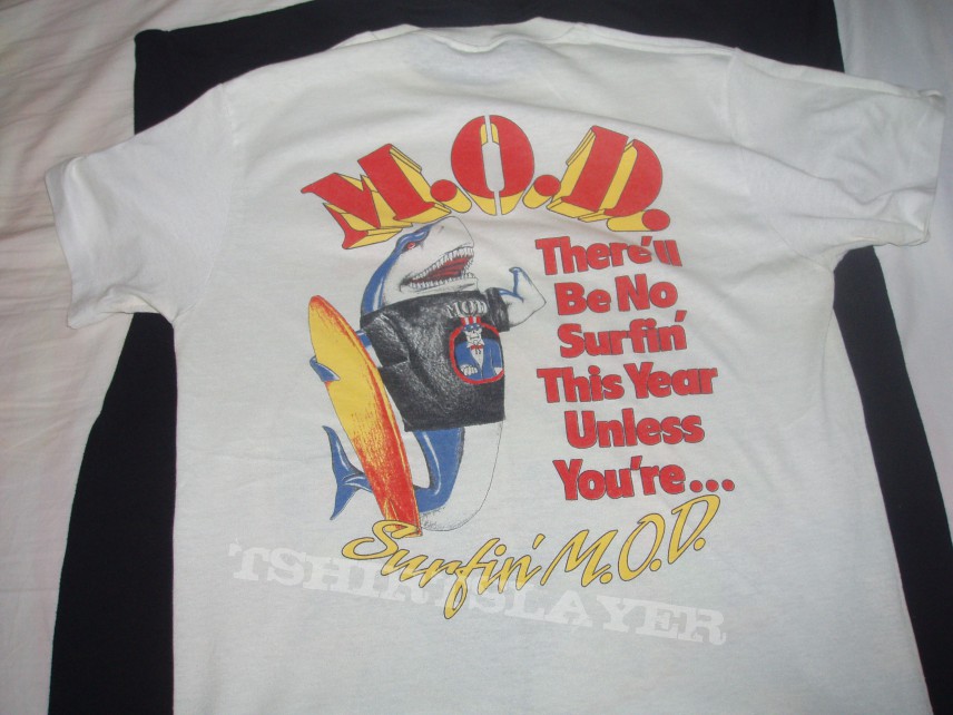 M.O.D. Surfin M.O.D. t-shirt | TShirtSlayer TShirt and BattleJacket Gallery