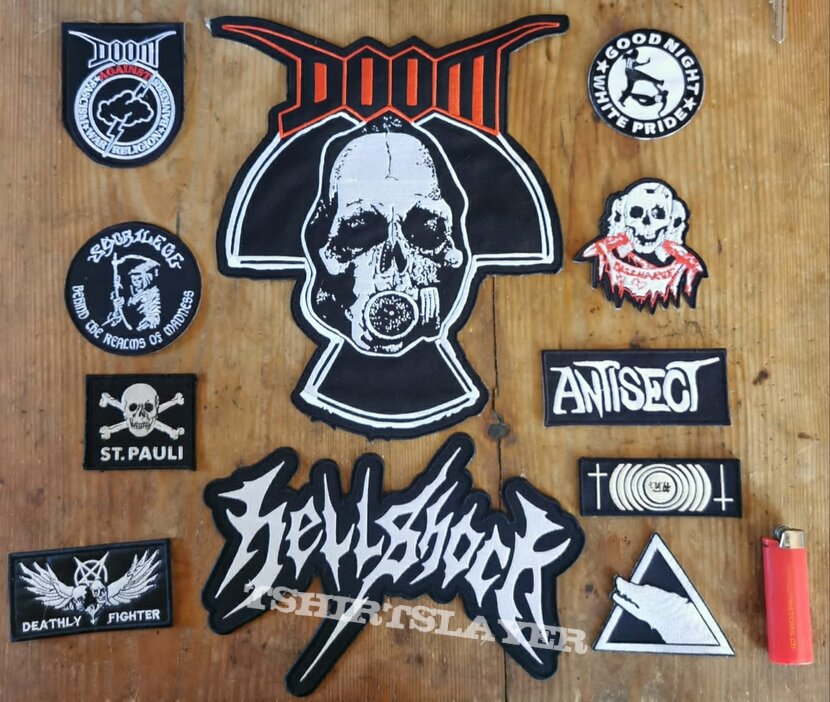 Doom Embroidered Patches | TShirtSlayer TShirt and BattleJacket Gallery