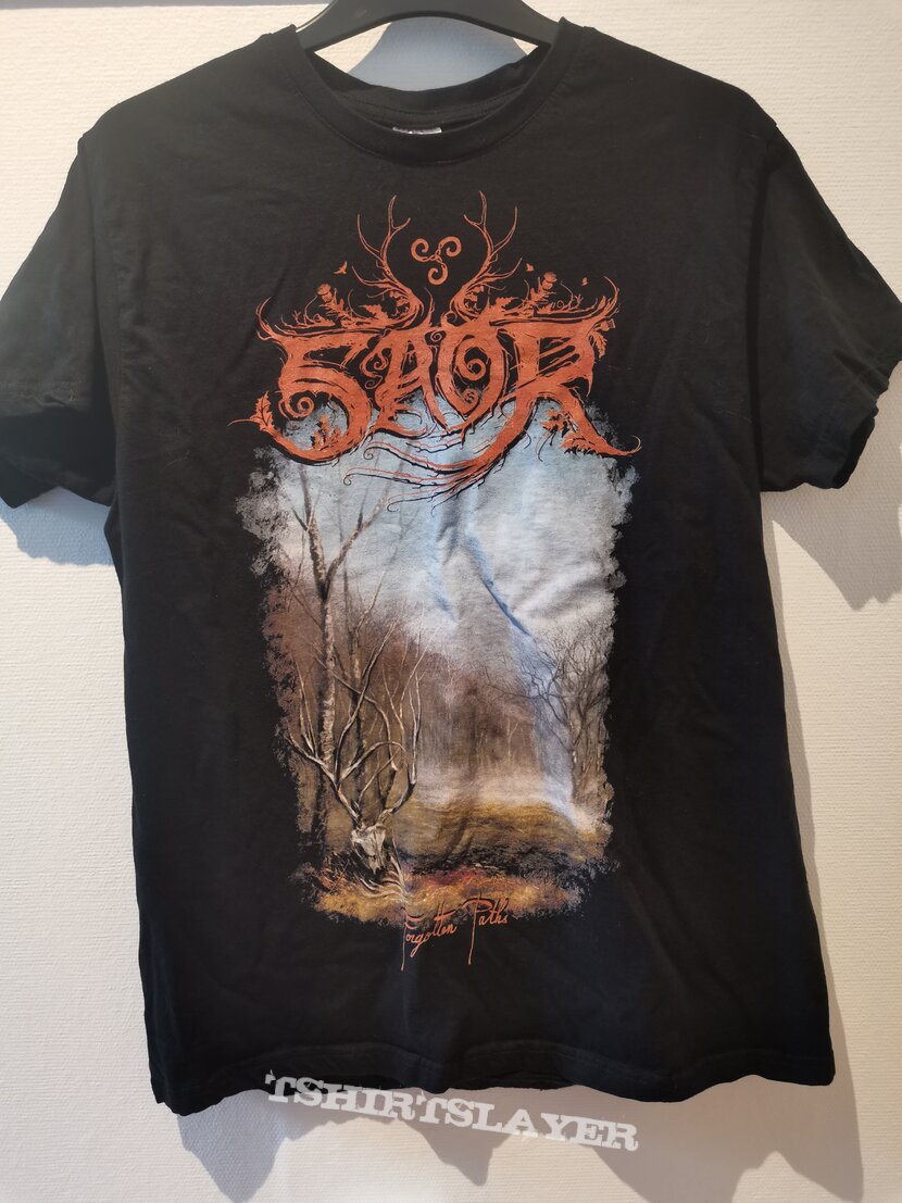 Saor - Forgotten Paths T-shirt | TShirtSlayer TShirt and BattleJacket ...