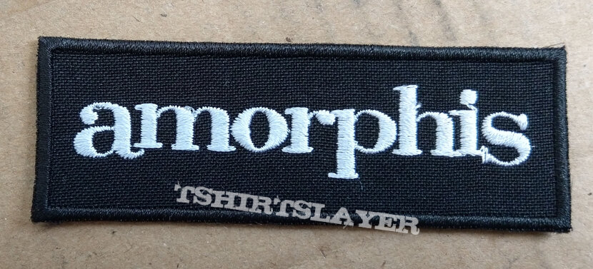 AMORPHIS - New Logo 90X30 mm (embroidered) | TShirtSlayer TShirt and BattleJacket Gallery
