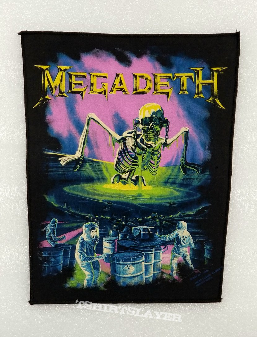 Megadeth, Vintage Megadeth Back Patch Patch (Seth Slater's) | TShirtSlayer
