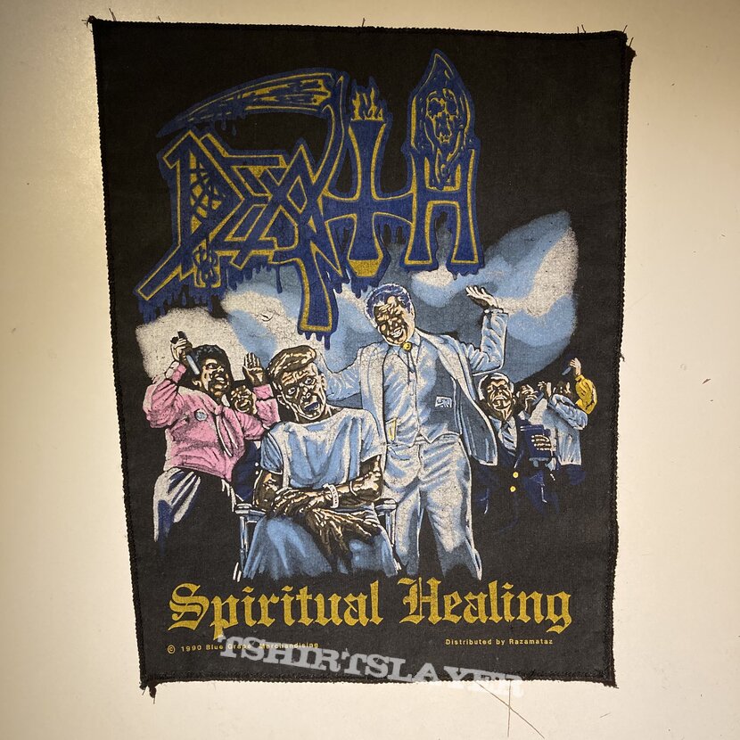 Death backpatch for you! | TShirtSlayer TShirt and BattleJacket Gallery