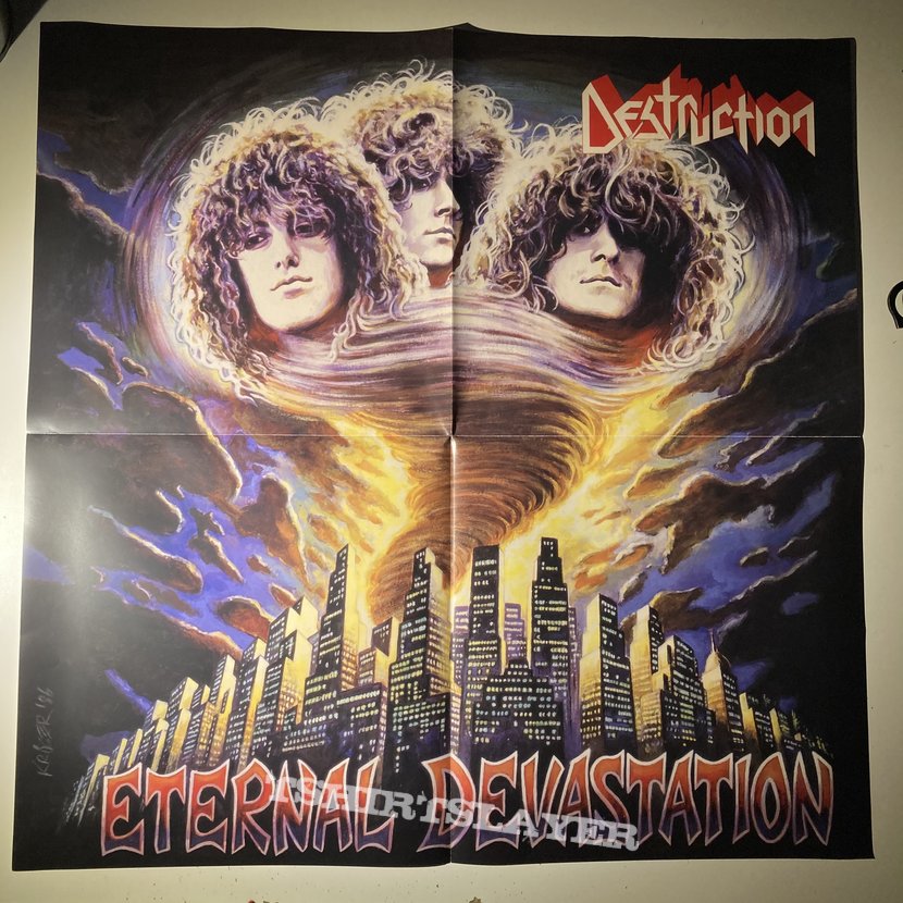 Destruction, Destruction - Eternal Devastation poster Other Collectable ...