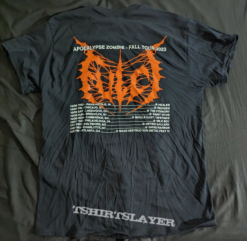 Fulci Apocalypse Zombie Fall Tour 2023 | TShirtSlayer TShirt and BattleJacket Gallery