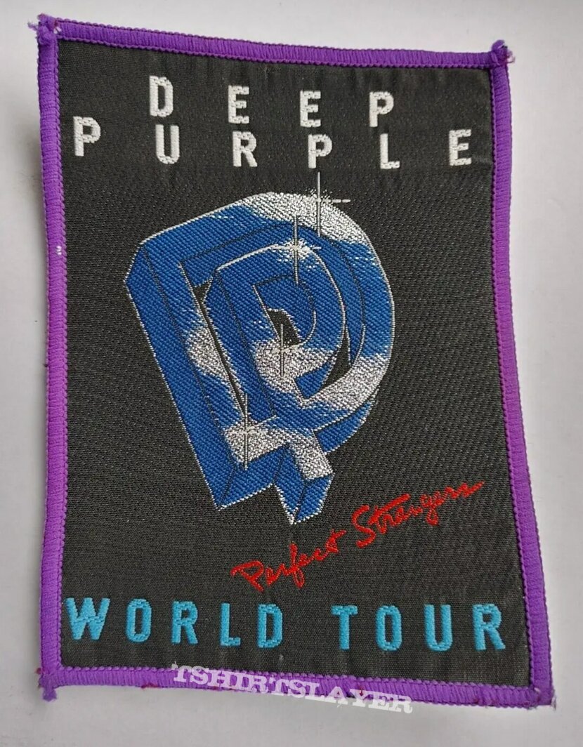 Deep Purple patch world Tour | TShirtSlayer TShirt and BattleJacket Gallery